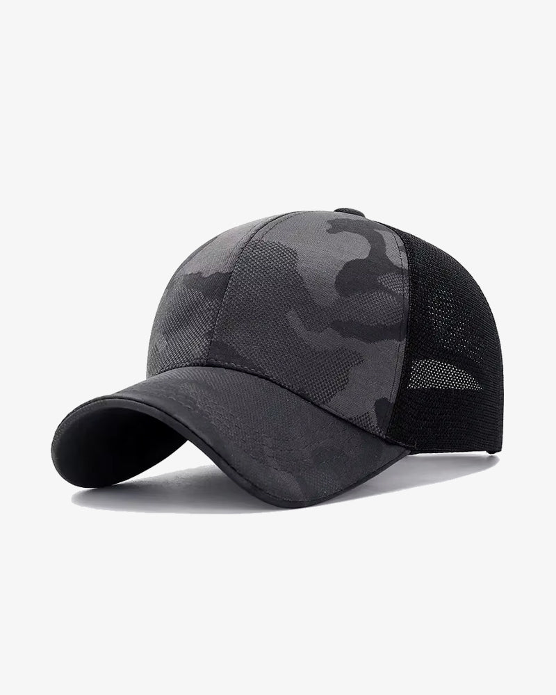 Grey Camo Mesh Cap - C0183 – Elite Caps